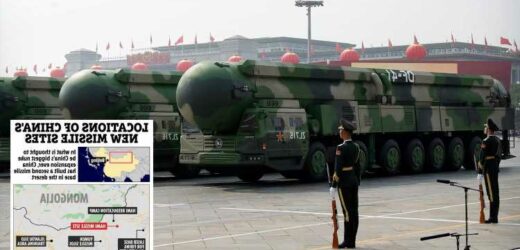 China’s ‘biggest nuke expansion ever’ as it builds SECOND missile base ...