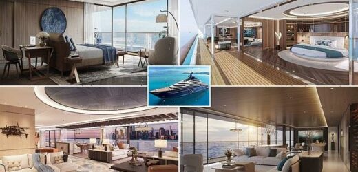 First look inside Somnio - the world's largest yacht - Big World Tale