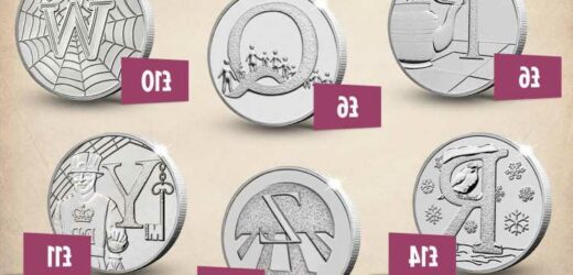 Most rare and valuable 10p coins including set worth 140 times its face ...