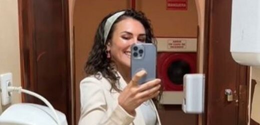 Influencer flaunts real bloated belly as she shows how models fake flat ...