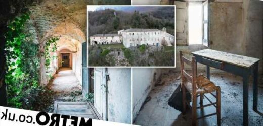 Take a look inside this haunted abandoned monastery with a ‘phantom ...