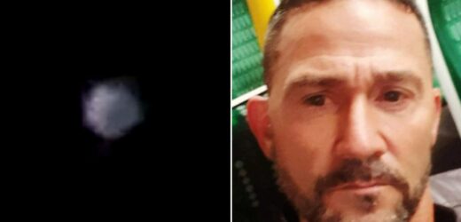 Bloke spots ‘doughnut UFO’ the ‘size of a house’ moving through the sky ...